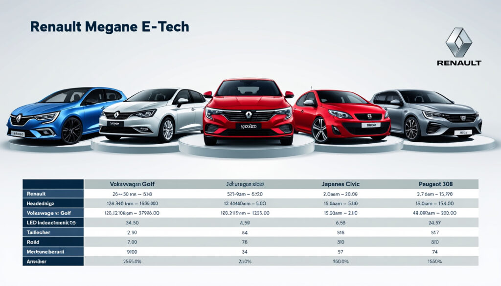 Fiche technique Renault Mégane E-Tech - groupejean-auto.fr