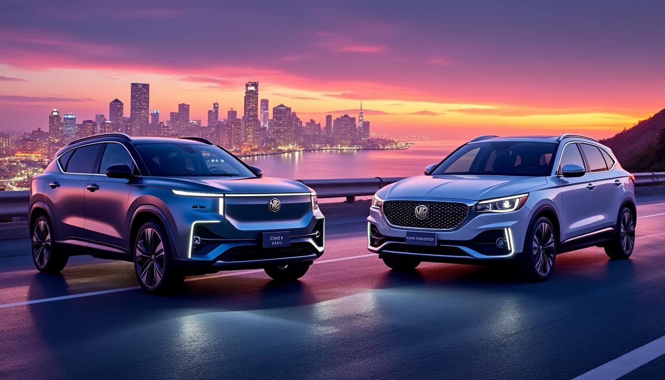 MG dévoile son nouveau SUV et sa berline pour concurrencer Tesla 🚗⚡